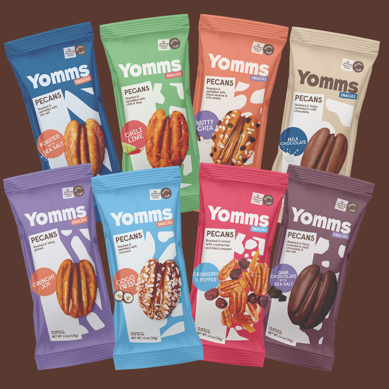 All Products – Yömms® Pecan Snacks